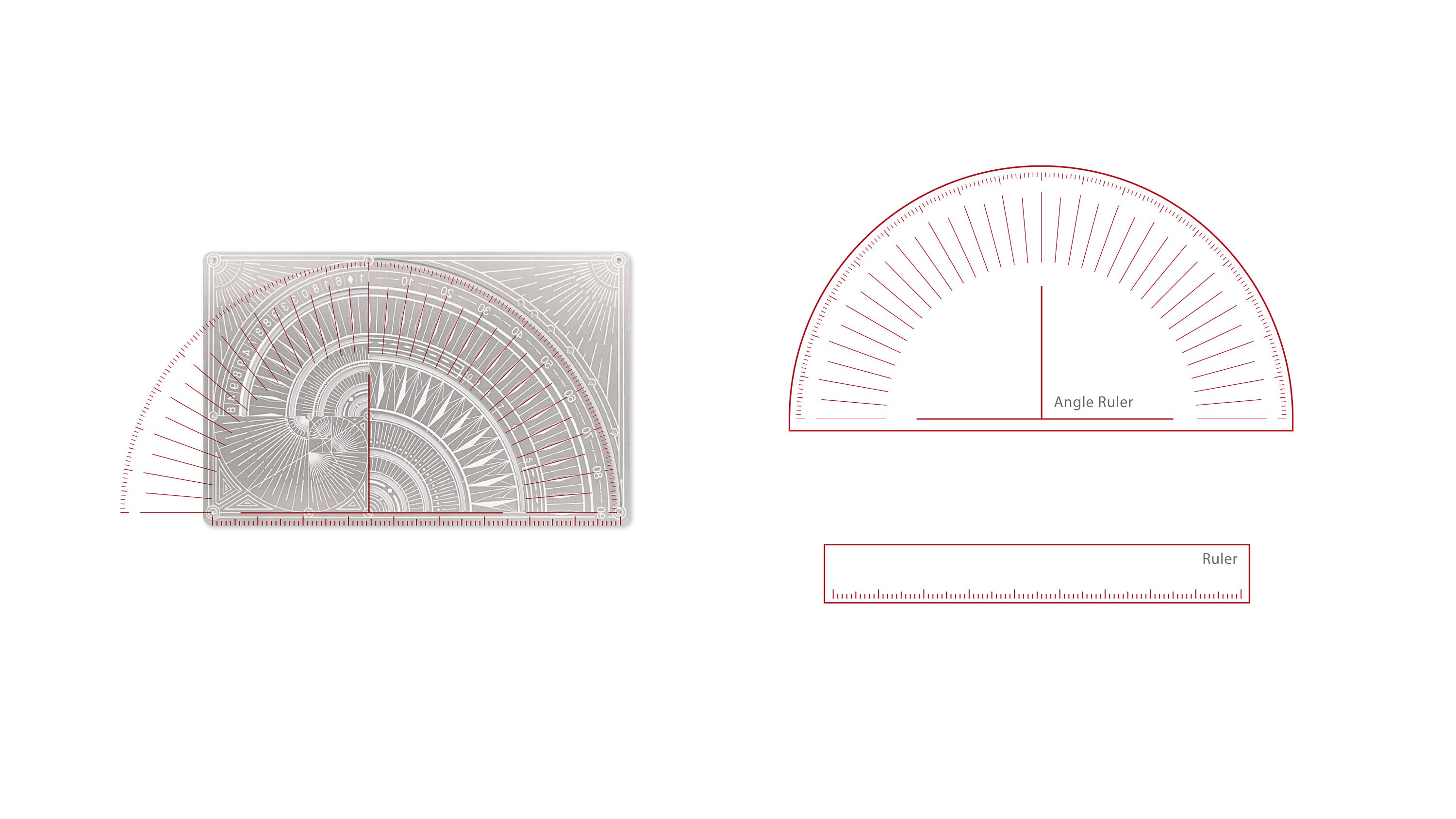 Artistry Edition Golden Ratio Ruler | Sketching Tool | DIY Craft ...