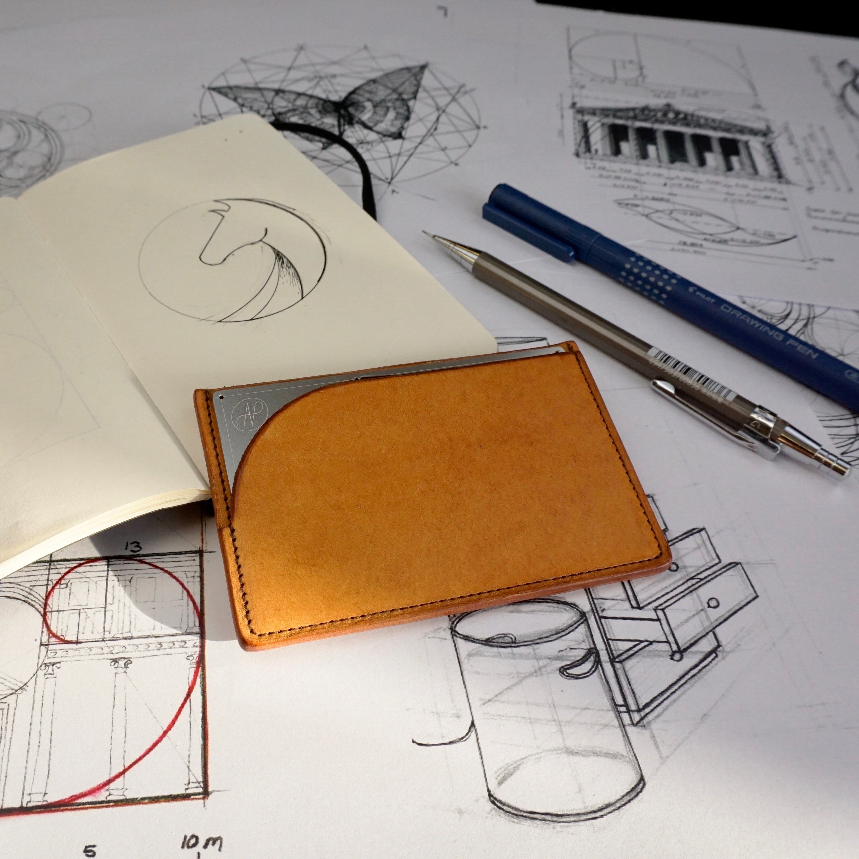 Golden Ratio Ruler | Sketching Tool | Draw Draft DIY Craft Stationery ...