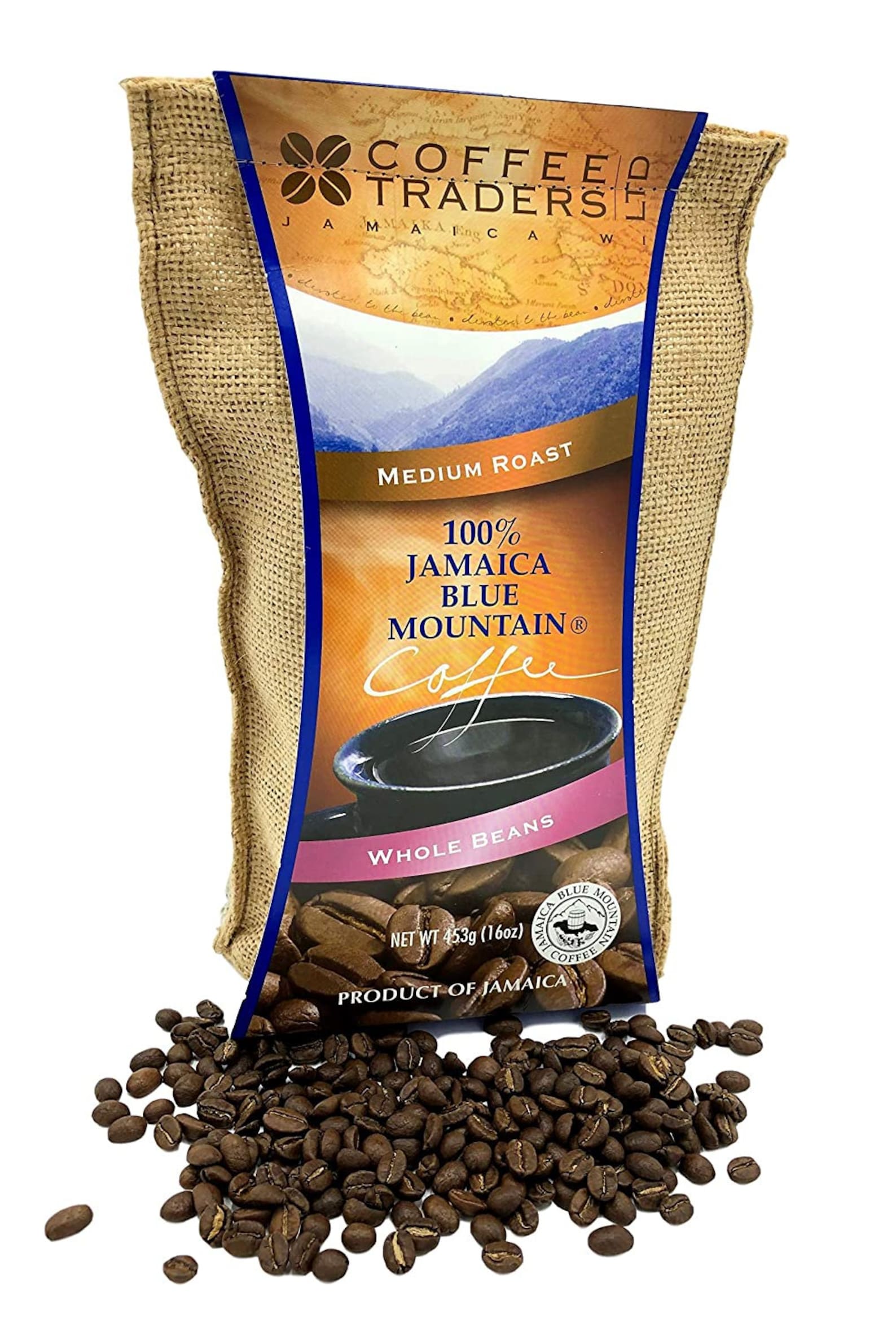 Coffee Traders 100% Jamaica Blue Mountain Coffee Beans - Etsy
