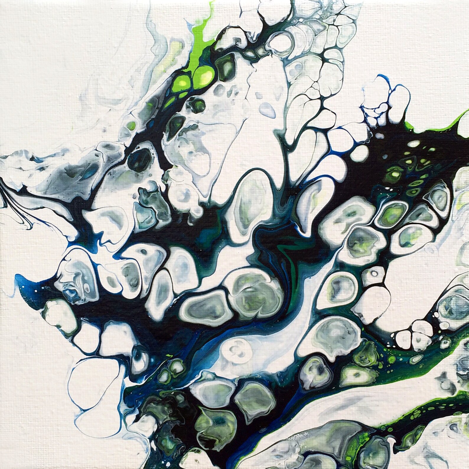 Fluid Art Diptych Original Painting. Minimalist Wall Decor. - Etsy