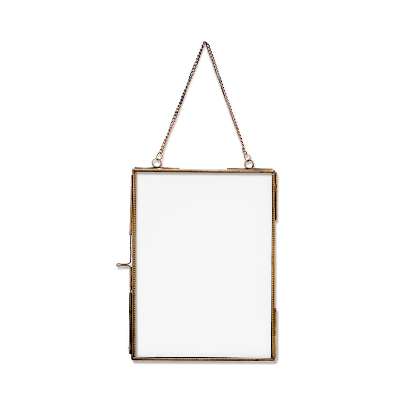 Hanging Glass Frame - Etsy