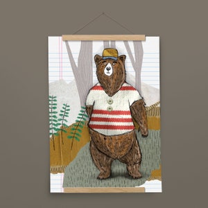 Poster, Bear, Children's Room, Nursery, Print, Decoration, Wall Mural ...