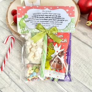 The Grinch Inspired Hot Chocolate Snowman Soup Christmas Eve - Etsy UK