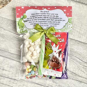 The Grinch Inspired Hot Chocolate Snowman Soup Christmas Eve - Etsy UK