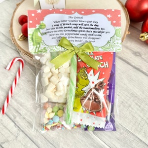 The Grinch Inspired Hot Chocolate Snowman Soup Christmas Eve - Etsy UK