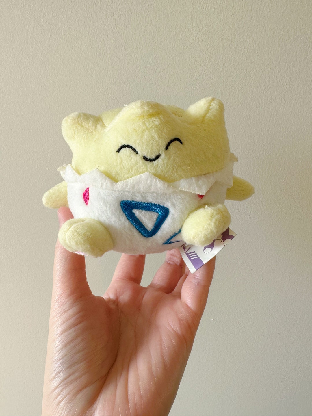 Togepi Pokemon Plush Official Pokemon Center Exclusive Plush - Etsy