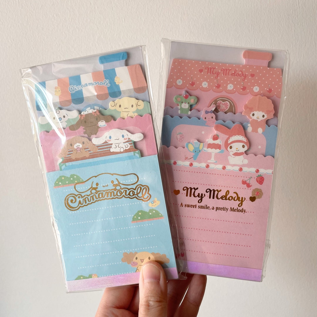 Sanrio Cinnamoroll My Melody Cafe Sticky Note Pad Memo Etsy sanrio-cinnamoroll-my-melody-cafe-sticky-note-pad-memo-etsy