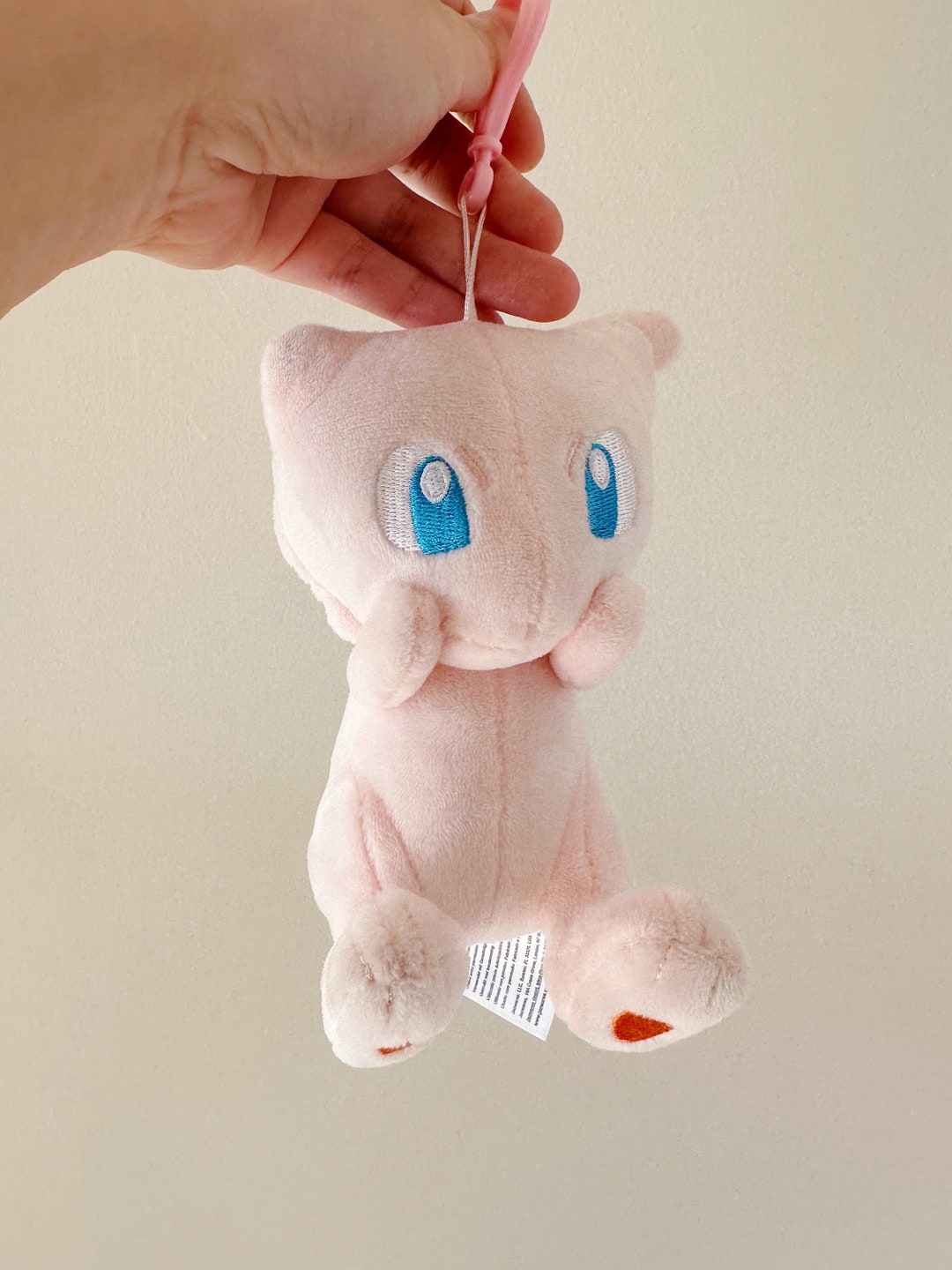 Mew Pokemon Plush Keychain Official Pokemon Center Plush - Etsy