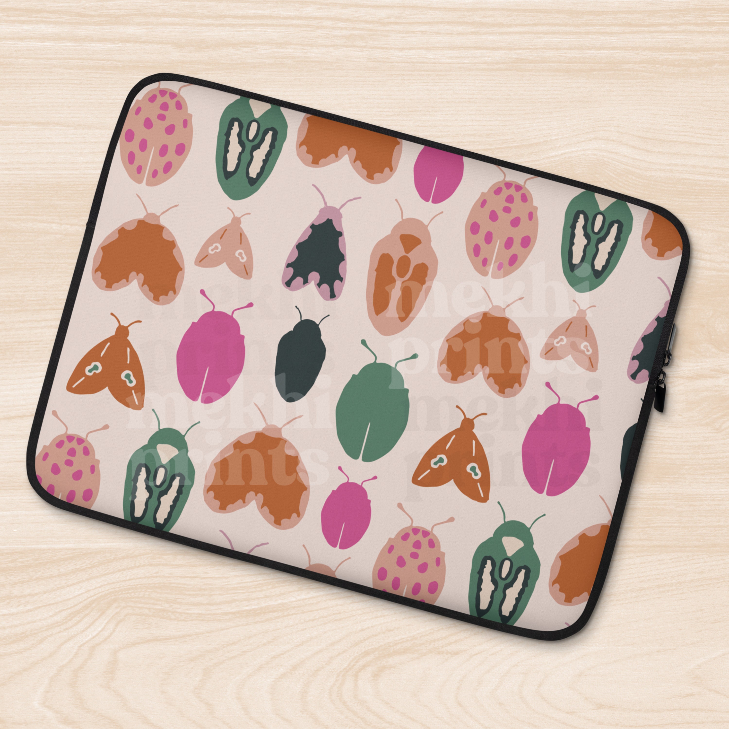 Bug Cottagecore Laptop Travel Case 13”, 15” | Insect Laptop Sleeve ...