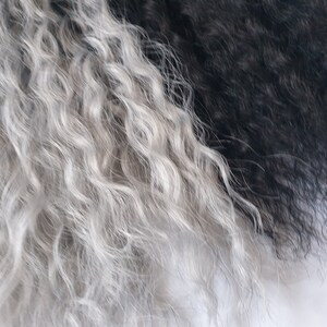 Hybrid Locks Curly Dreads / Wavy Dreadlocks. Custom Made to Order in ...