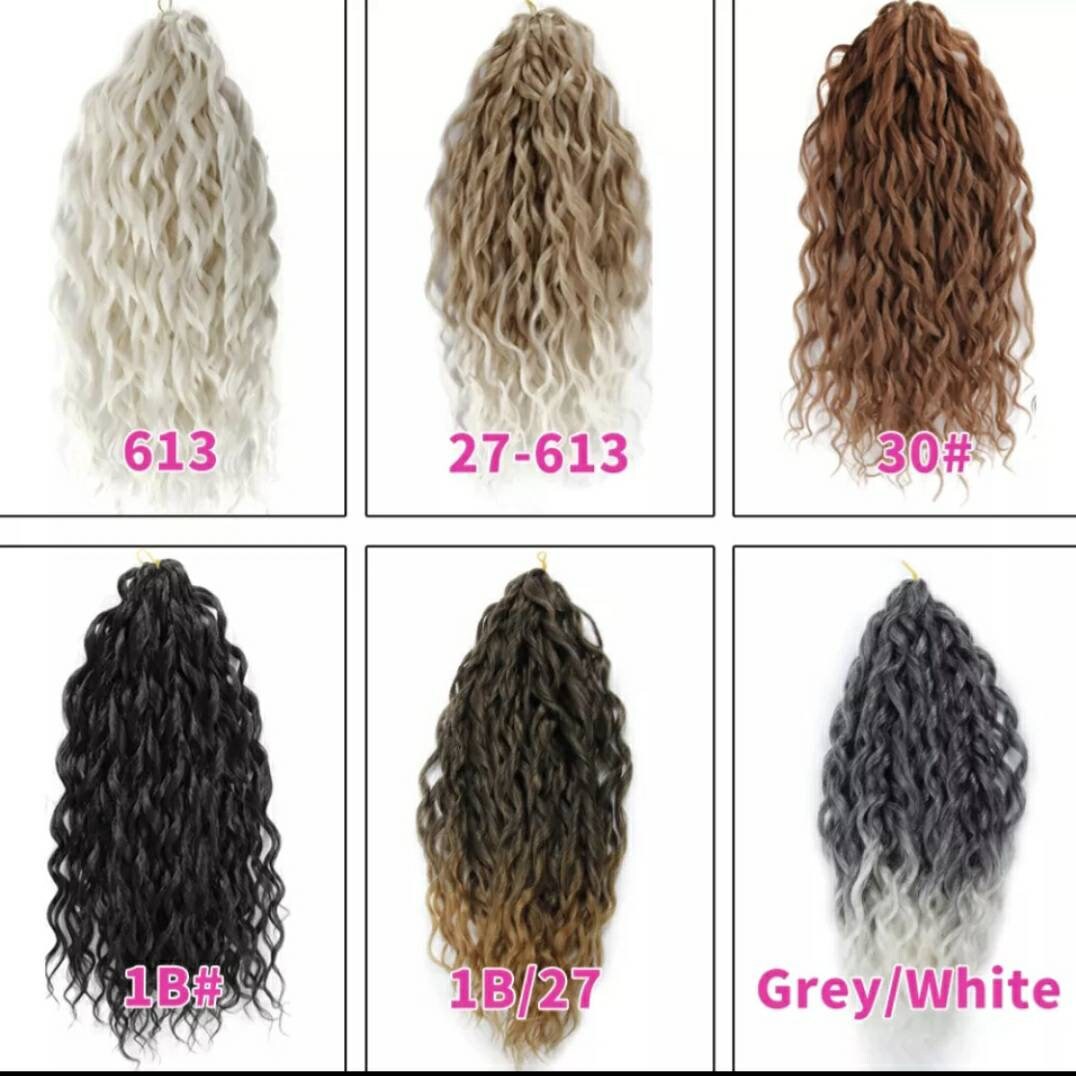 Luxe Hybrid Locks Curly Dreads / Wavy Dreadlocks. Custom | Etsy