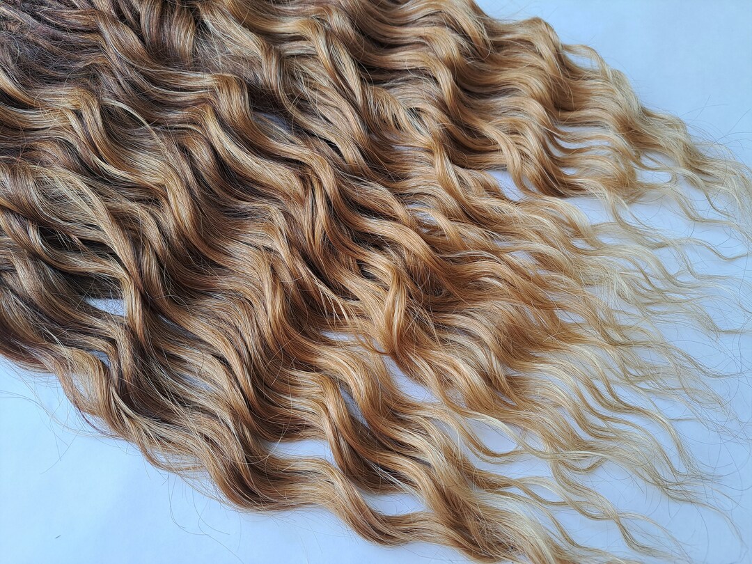 Body Wave Hybrid Locks Curly Dreads / Wavy Locs / Brushable Factory ...