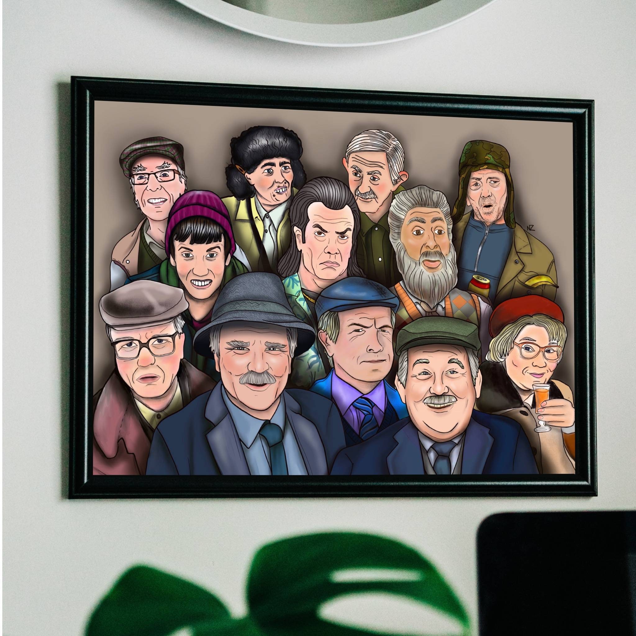 Still Game Characters Full Squad Art Print / Still Game - Etsy