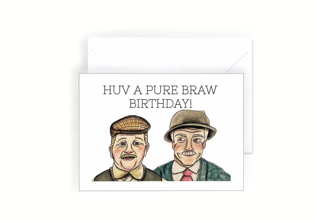 Still Game Birthday Card / Still Game Card / Weegie Card / - Etsy