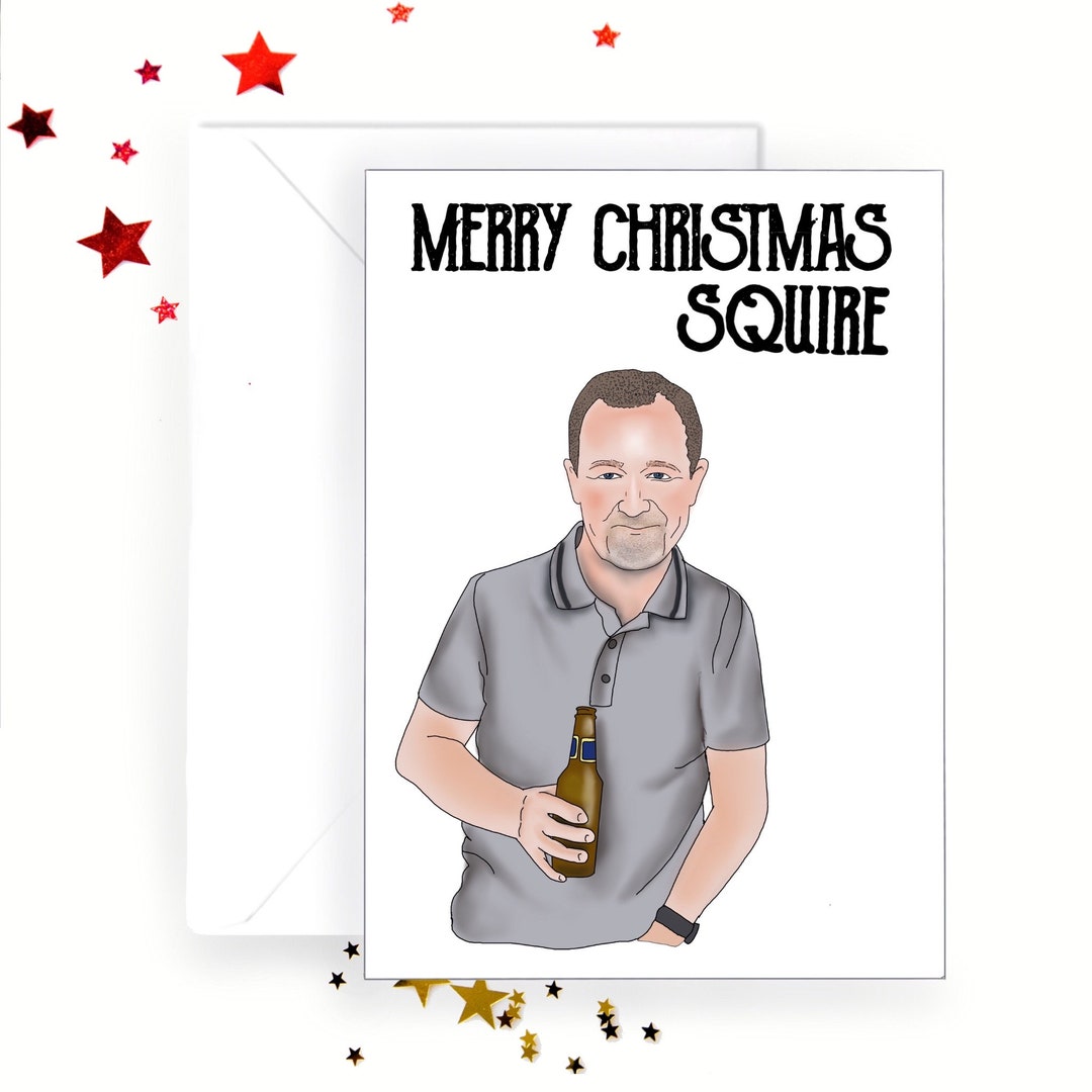 Colin Two Doors Down Squire a Christmas Card / Scottish Tv - Etsy