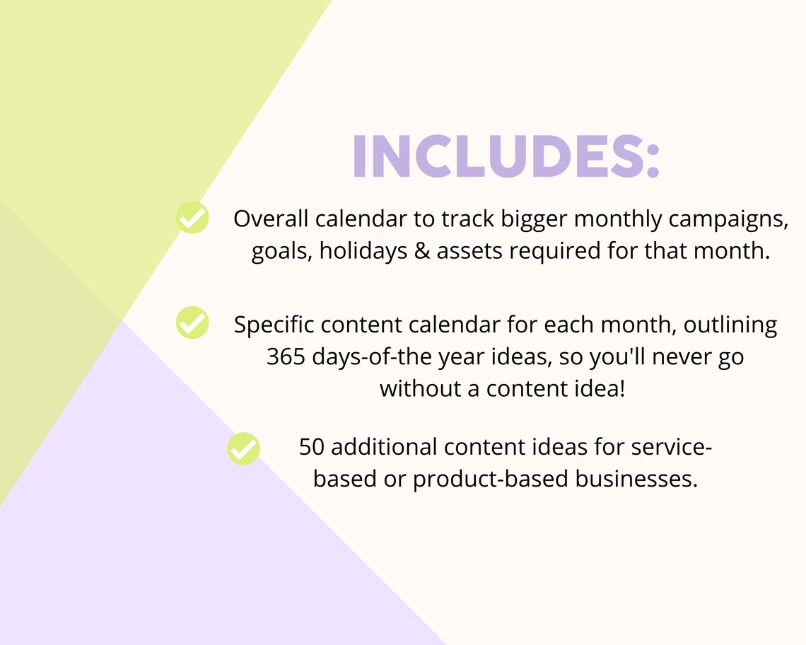 Social Media Content Calendar Template | Editorial Marketing Calendar ...