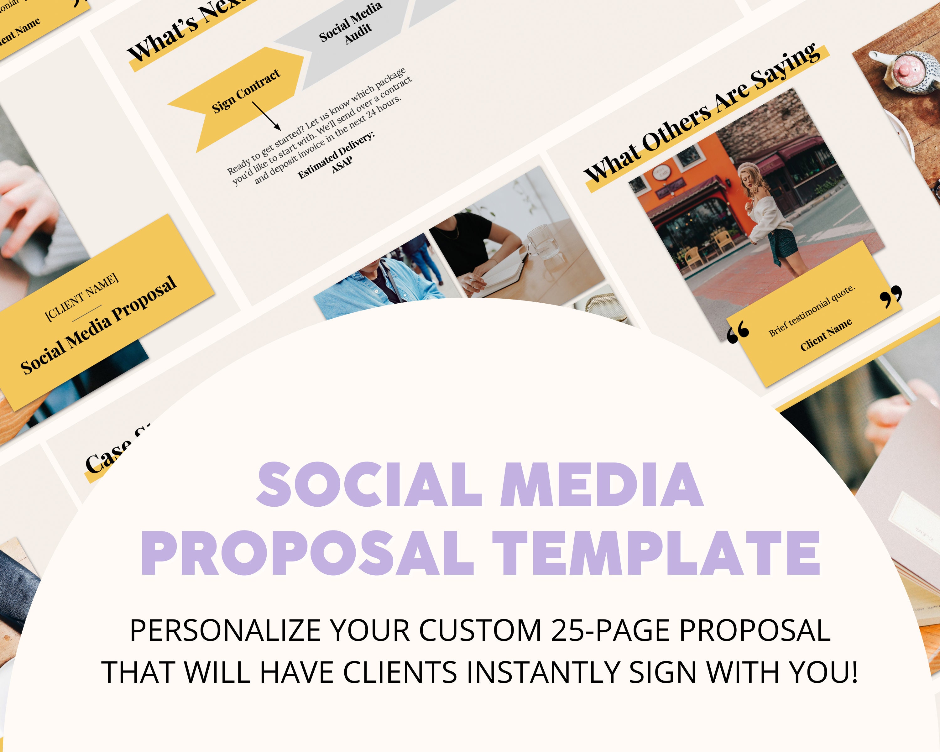 Social Media Proposal Template - Ablebionics