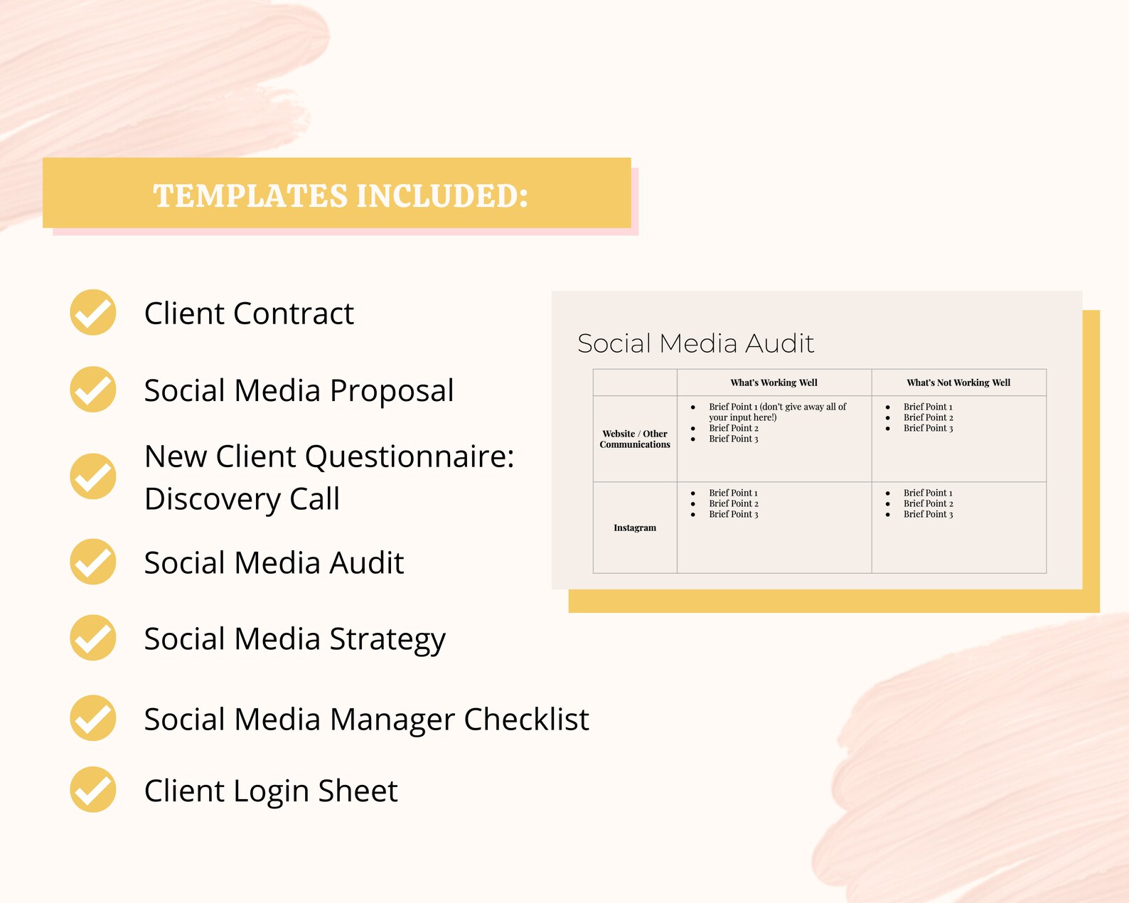 Social Media Manager Starter Kit Social Media Strategy - Etsy Canada