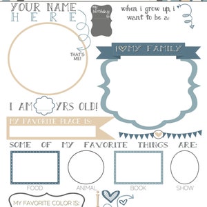 Custom STAR STUDENT POSTER Modern Custom Designed Poster - 8x10, 11x14 ...