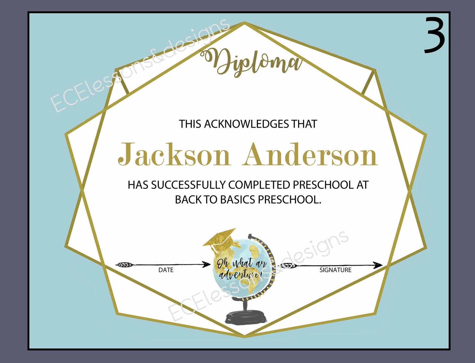 CUSTOM DIPLOMA or CERTIFICATE: Completely Personalize to Your - Etsy