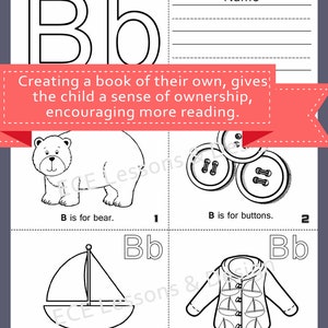 ALPHABET BOOK SET for Beginner Readers: Rhyming, Instant Download ...