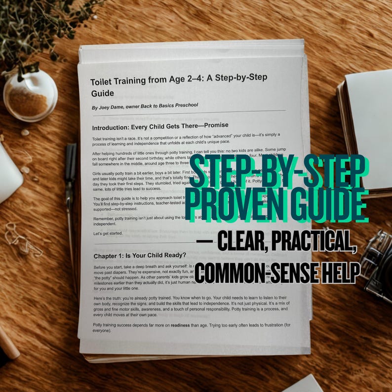 Potty Training Ebook | Simple, Stress-free Guide (PDF Download) - Etsy