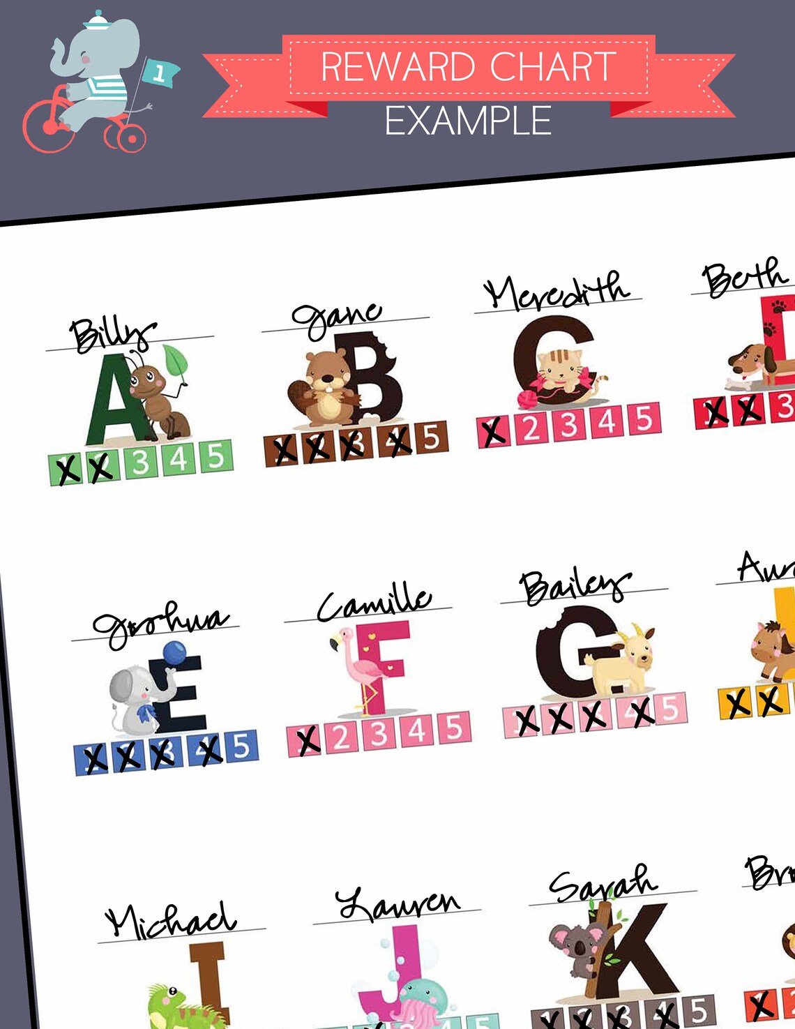 REWARD Chart/classroom Management Tool/technique for - Etsy