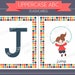Printable ALPHABET FLASHCARDS, ABC Flashcards,uppercase,double Sided ...