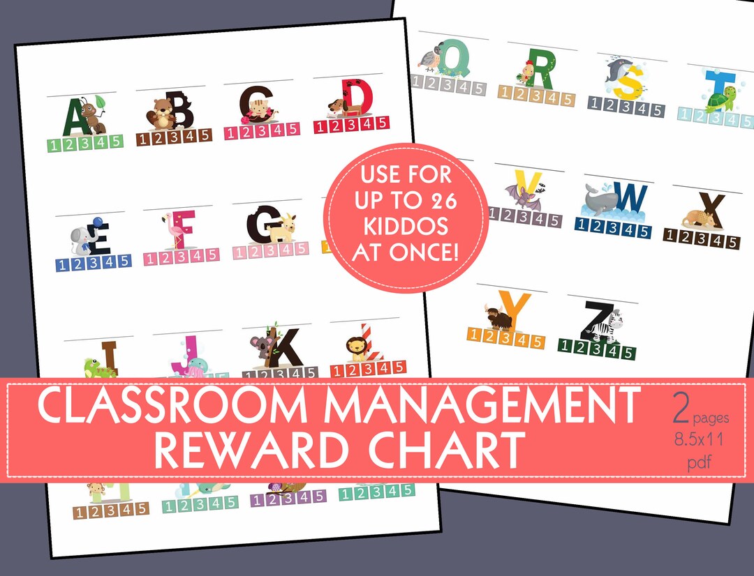 REWARD Chart/classroom Management Tool/technique for Preschool/daycare ...