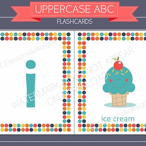 Printable ALPHABET FLASHCARDS, ABC Flashcards, Lowercase, Double Sided ...