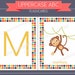 Printable ALPHABET FLASHCARDS, ABC Flashcards,uppercase,double Sided ...