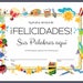 Editable SPANISH CERTIFICATE/ DIPLOMA for Graduation: Preschool ...