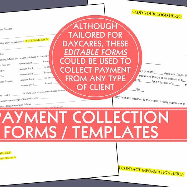 Daycare Late Payment - Etsy