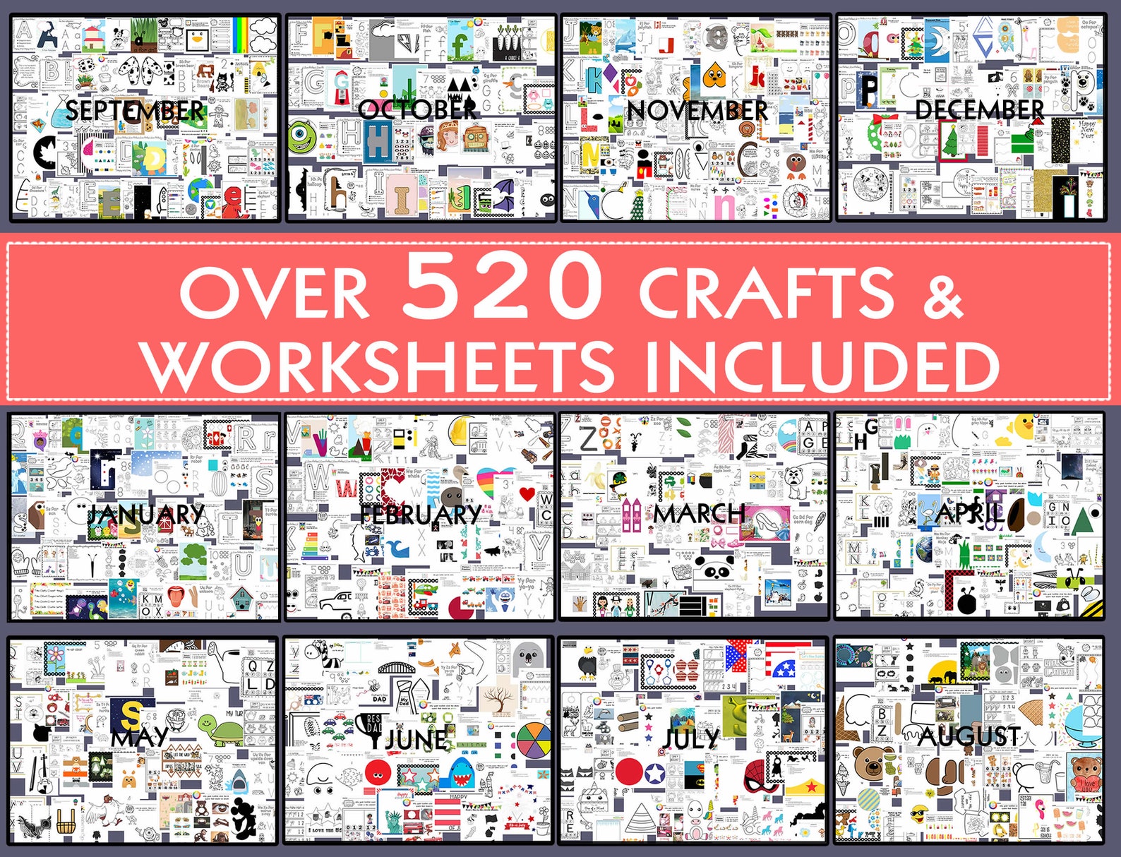 BALANCED TODDLER CURRICULUM Full Year 52 Weeks of Conceptual - Etsy