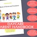 Editable DAYCARE PARENT HANDBOOK Word Doc Policies & | Etsy