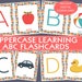 Printable ALPHABET FLASHCARDS, ABC Flashcards,uppercase,double Sided ...