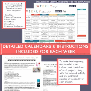 BALANCED INFANT CURRICULUM: Full Year, 52 Weeks, With Over 1300 ...