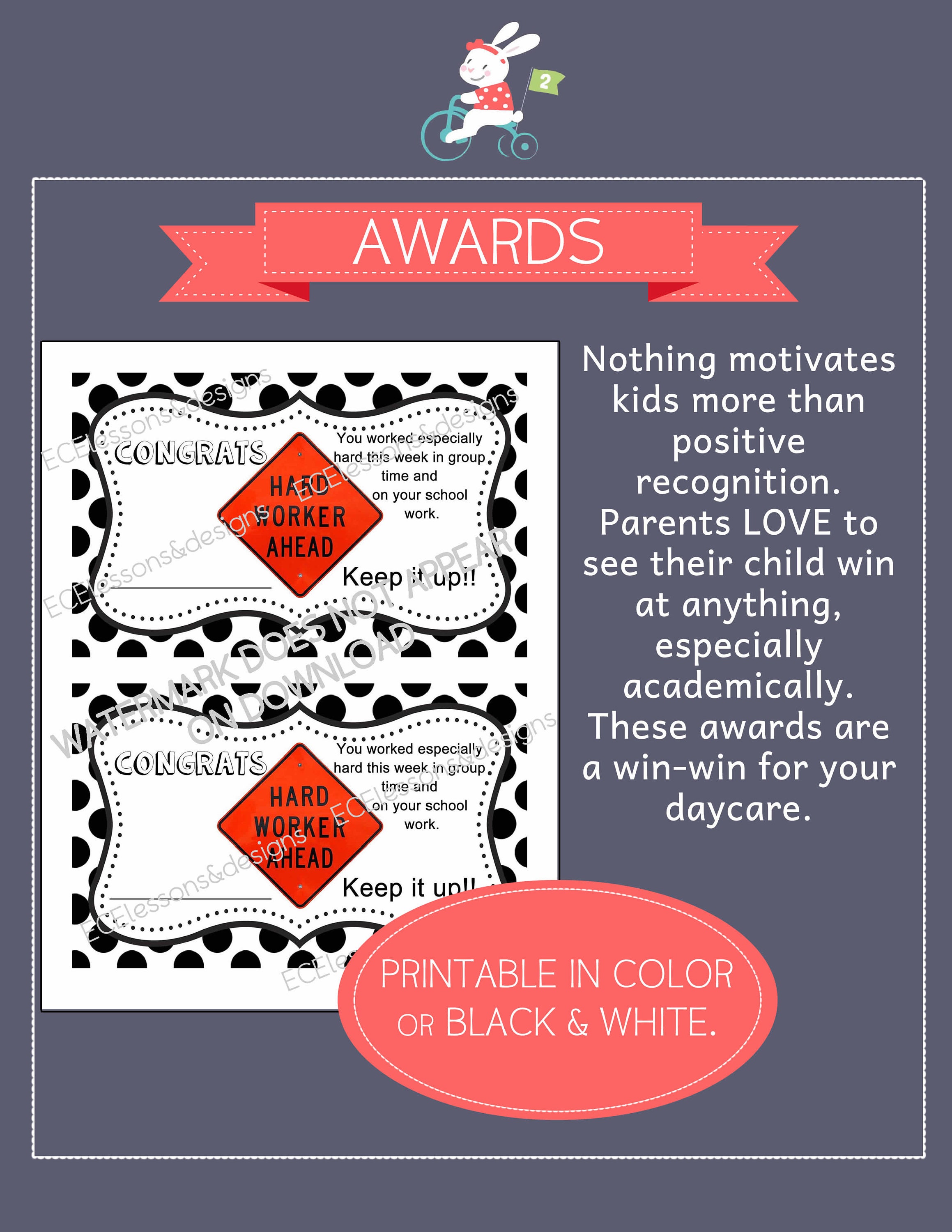 AWARD CERTIFICATES preschool/kindergarten Spanish - Etsy