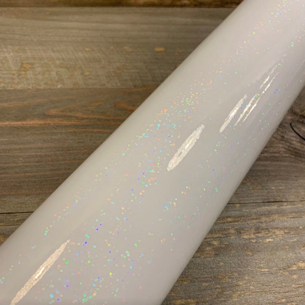 White Iridescent Vinyl - Etsy