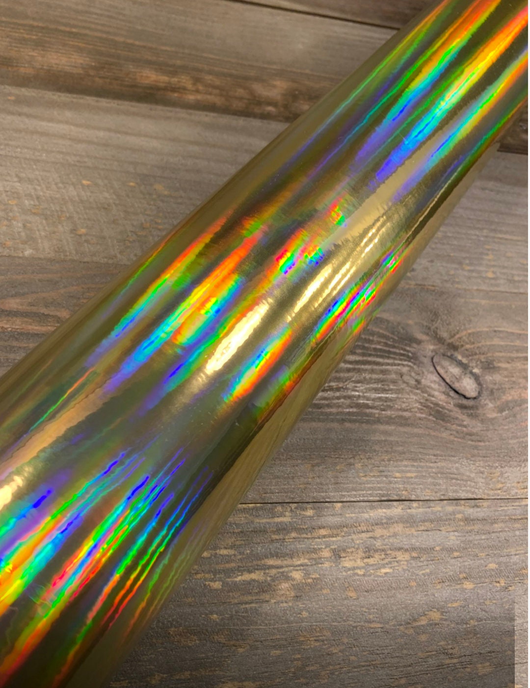12" X 12" Gold Oil Slick Vinyl - Etsy