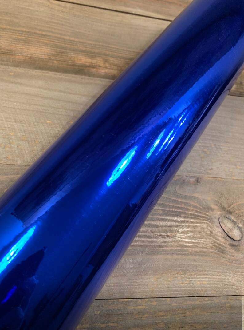 12" X 12" Royal Blue Chrome Vinyl - Etsy