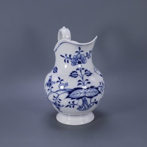 Meissen Blue Onion Unique Pitcher Excellent Condition - Etsy
