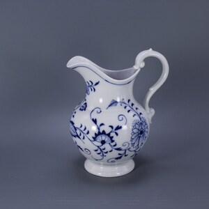 Meissen Blue Onion Unique Pitcher Excellent Condition - Etsy