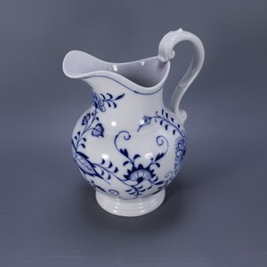 Meissen Blue Onion Unique Pitcher Excellent Condition - Etsy