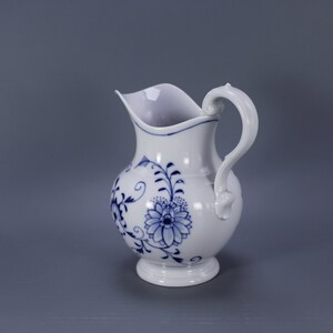 Meissen Blue Onion Unique Pitcher Excellent Condition - Etsy