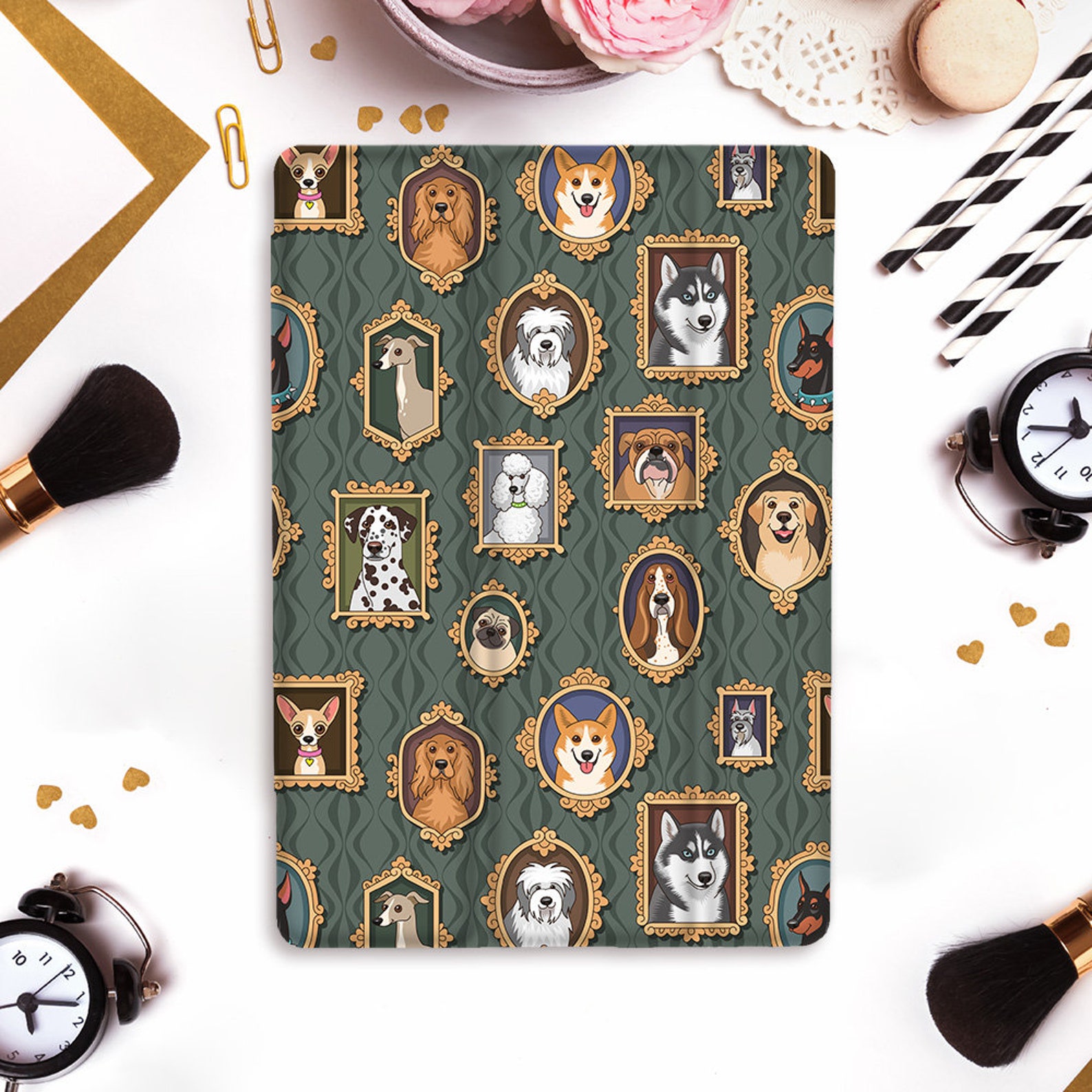 Dog iPad case Cute iPad Pro 11 12.9 10.5 Vintage iPad 9.7 6th | Etsy