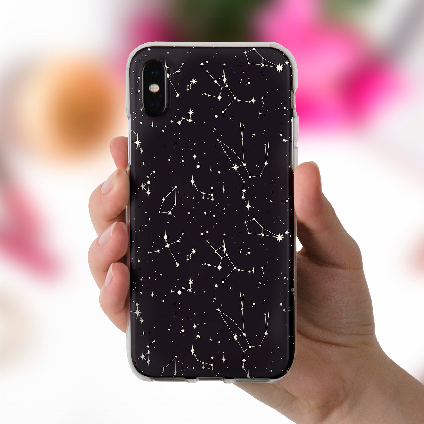 Stars Iphone Case 11 Pro XR XS Black Night Case for Iphone 8 | Etsy