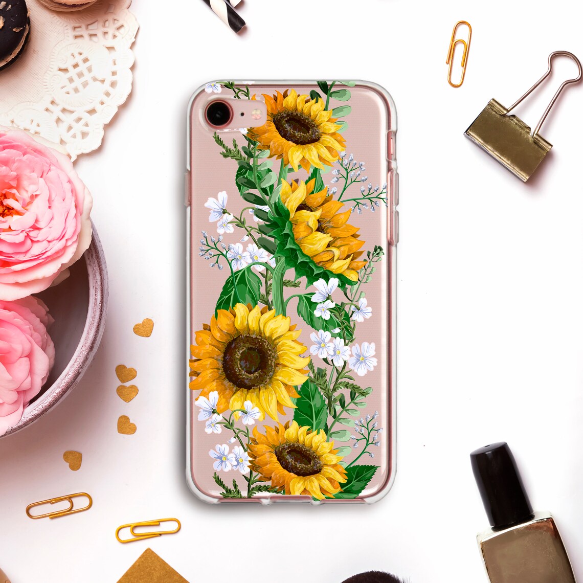Sunflower Iphone Case for Iphone 11 Pro Max XR X XS Cute | Etsy