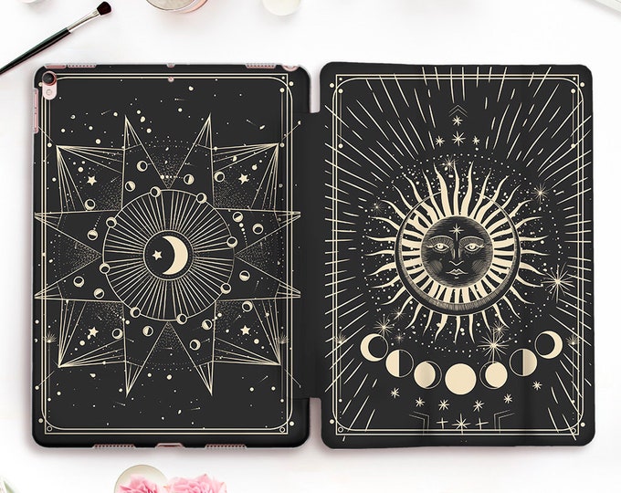 Flower iPad Case for iPad Pro 11 12.9 3rd 10.5 Floral iPad 10.2 7th 9.7 ...