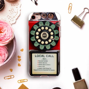 Vintage iPhone Case for iPhone 11 Pro Max XR X XS Retro iPhone 8 Plus 7 ...